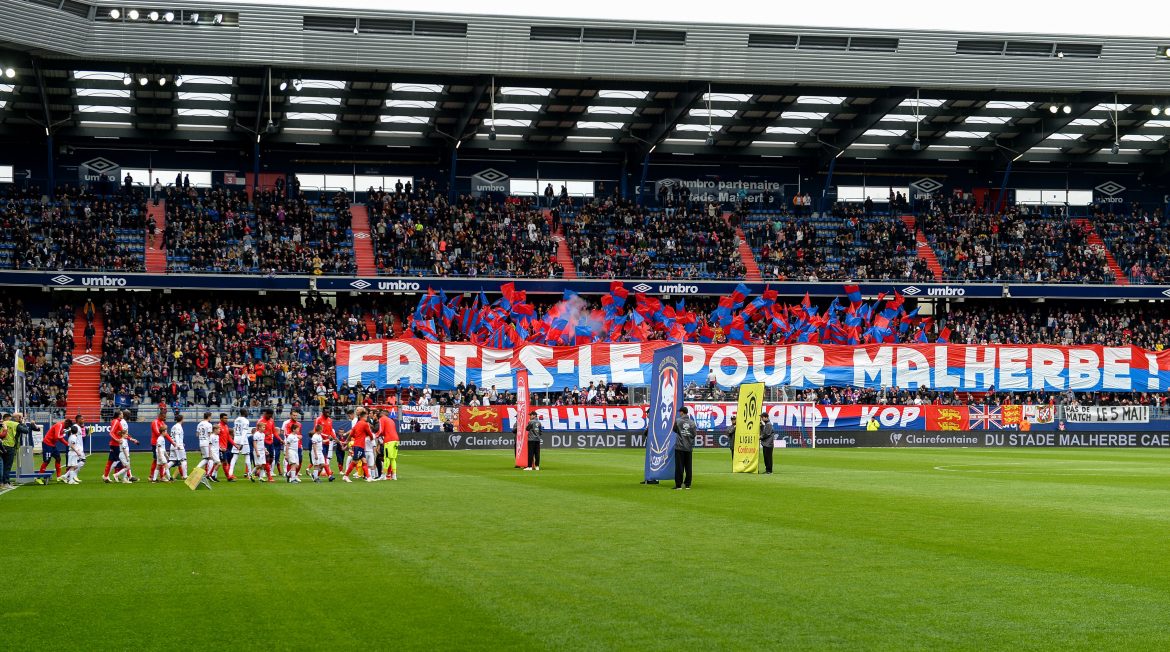 Caen supporters take aim at Mbappé family in protest banners - Get ...