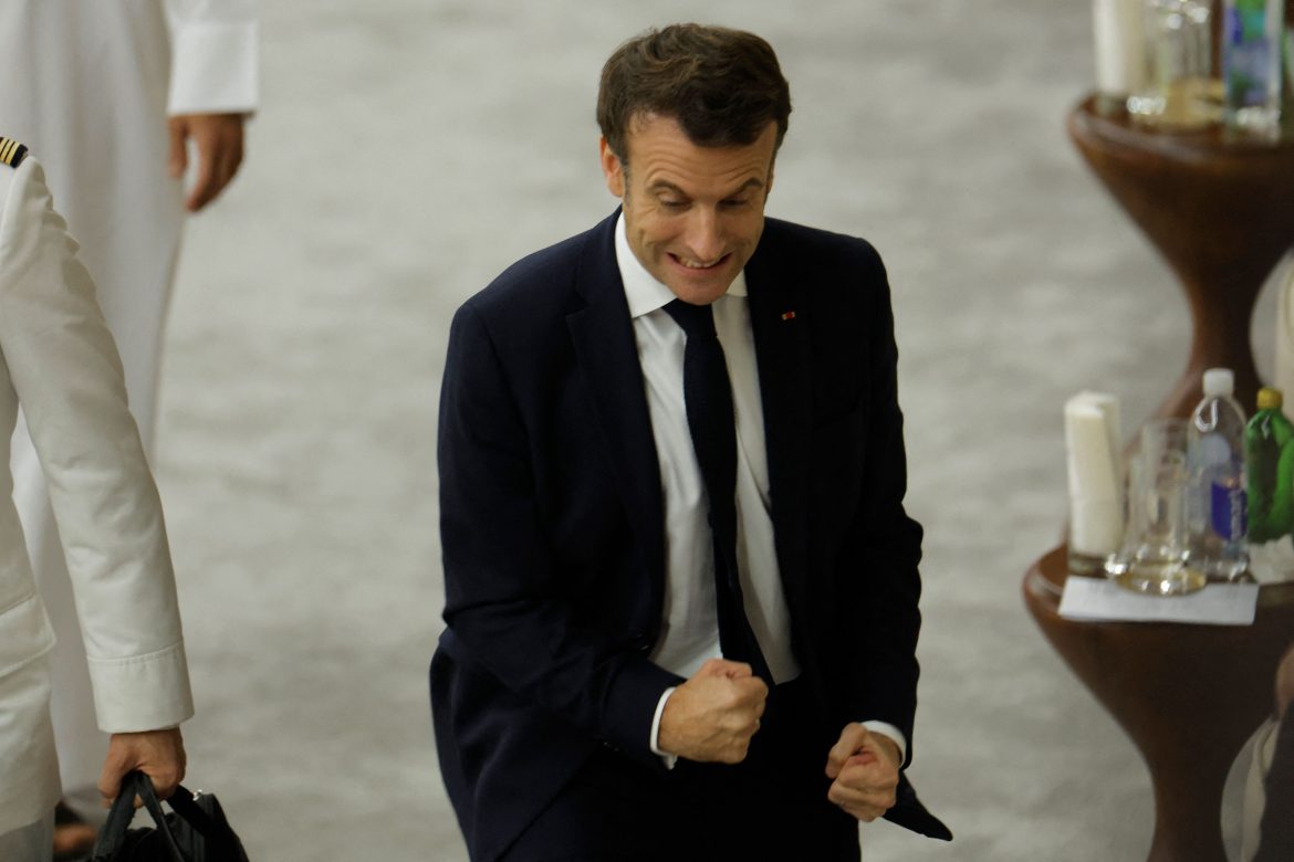 President Emmanuel Macron on Les Bleus "They made me very proud.” - Get ...