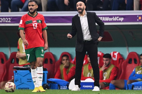 Morocco boss Walid Regragui: "I told my players that France were the ...